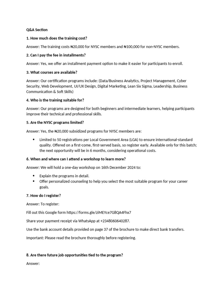 How To Design A Q and A Section | PDF