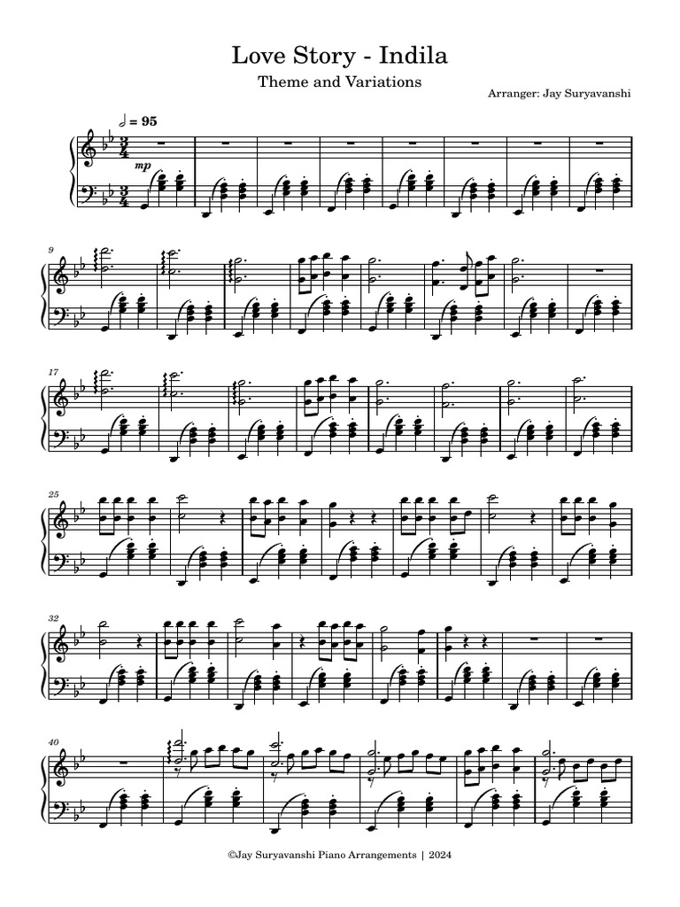 Love Story - Indila | PDF