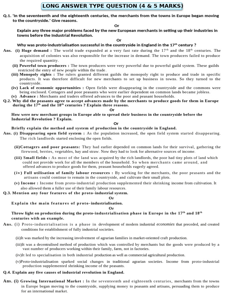 Short Answer Type Questions 04 0 | PDF | Weaving | Cotton