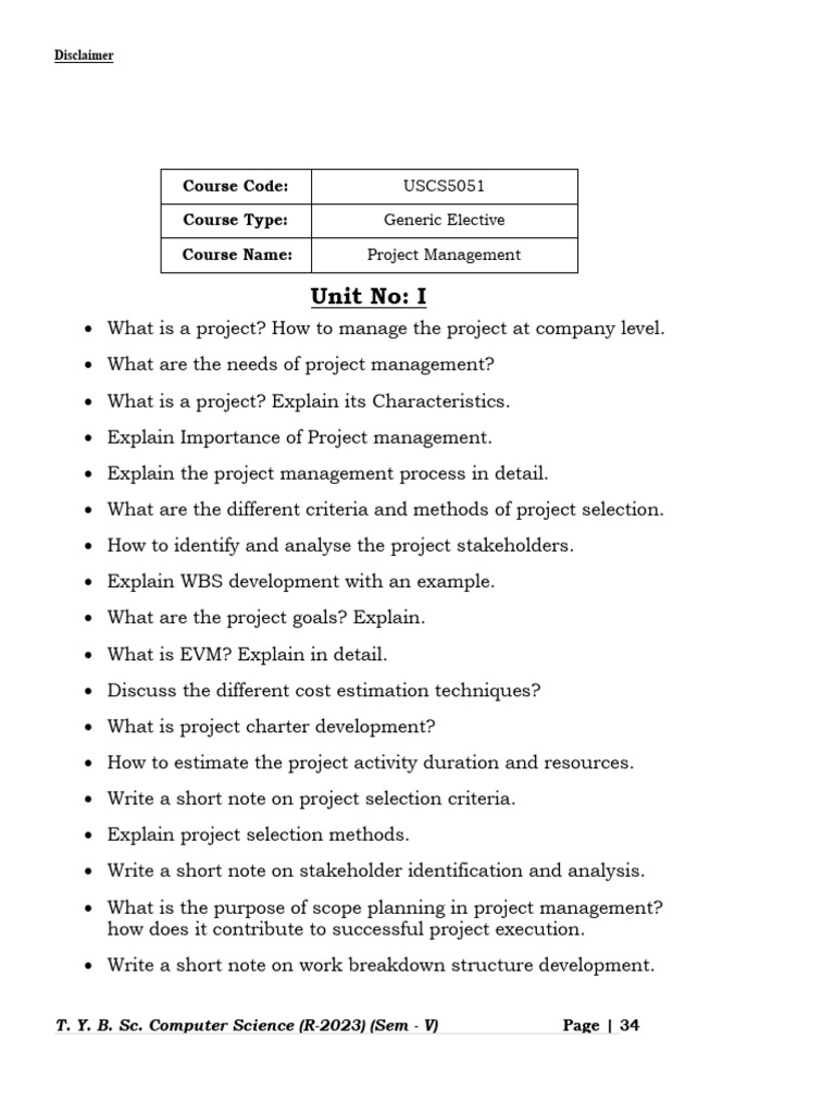 PM QB | PDF | Project Management | Business