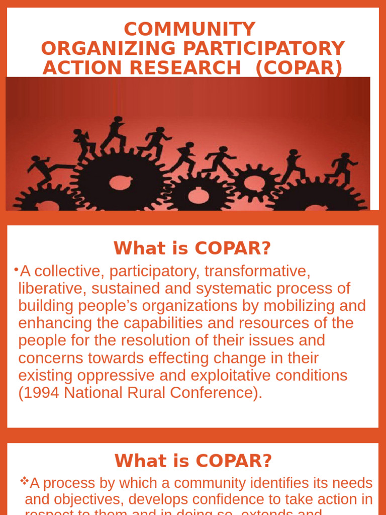 Understanding COPAR: A Guide to Community Empowerment | PDF ...