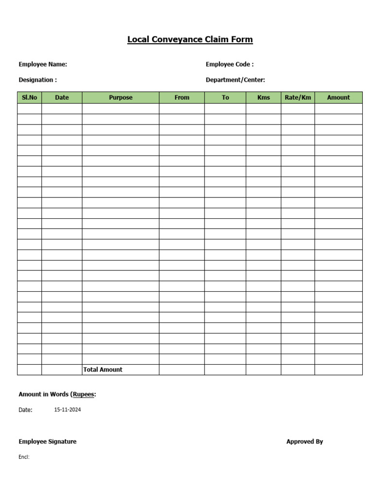 Local Conveyance | PDF