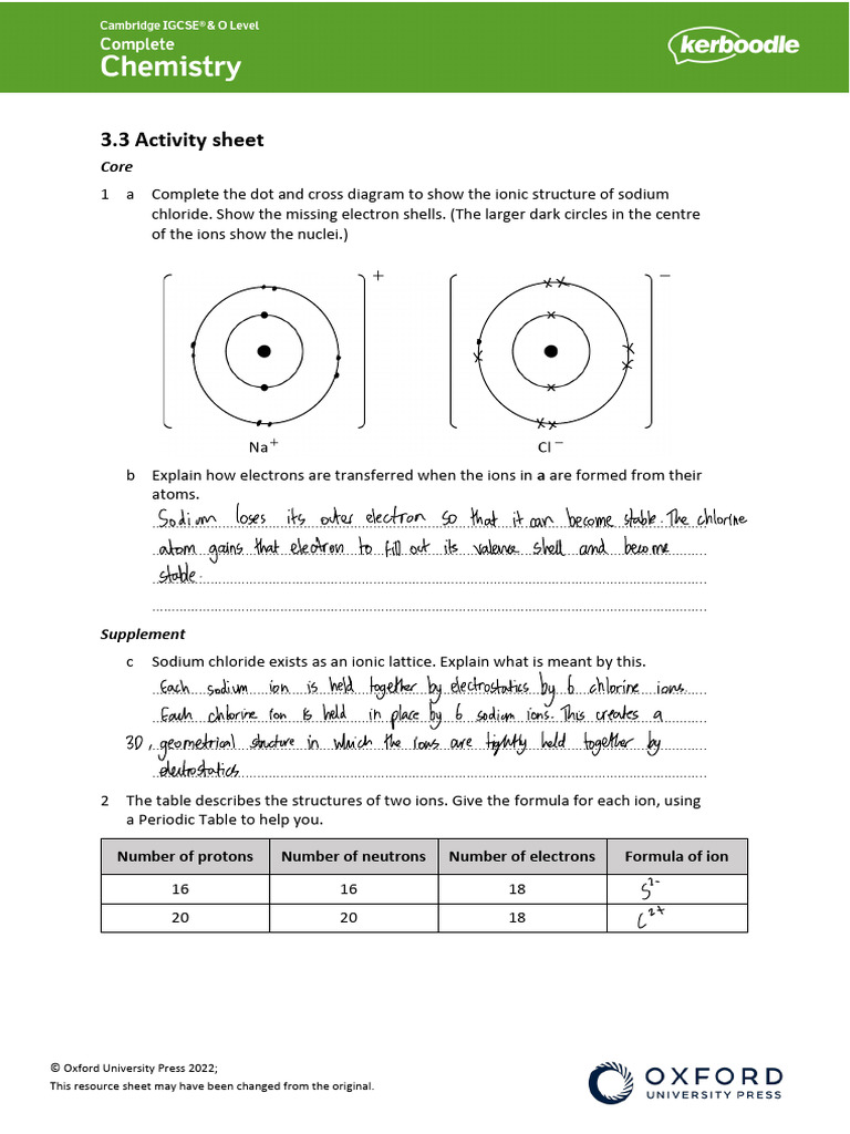 Forming Ions | PDF | Ion | Ionic Bonding