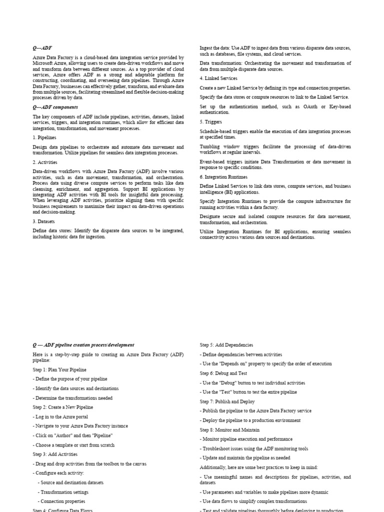 Capgemini Questionnaire | PDF | Computing | Data Management