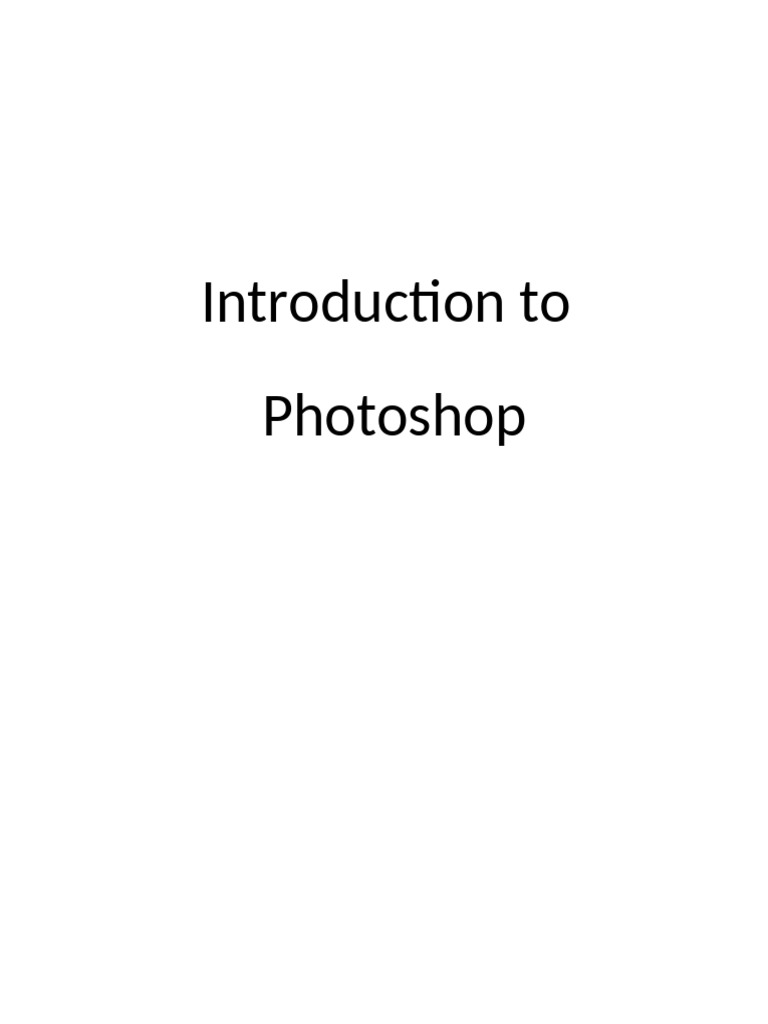 Photoshop | PDF | Adobe Photoshop | Rgb Color Model