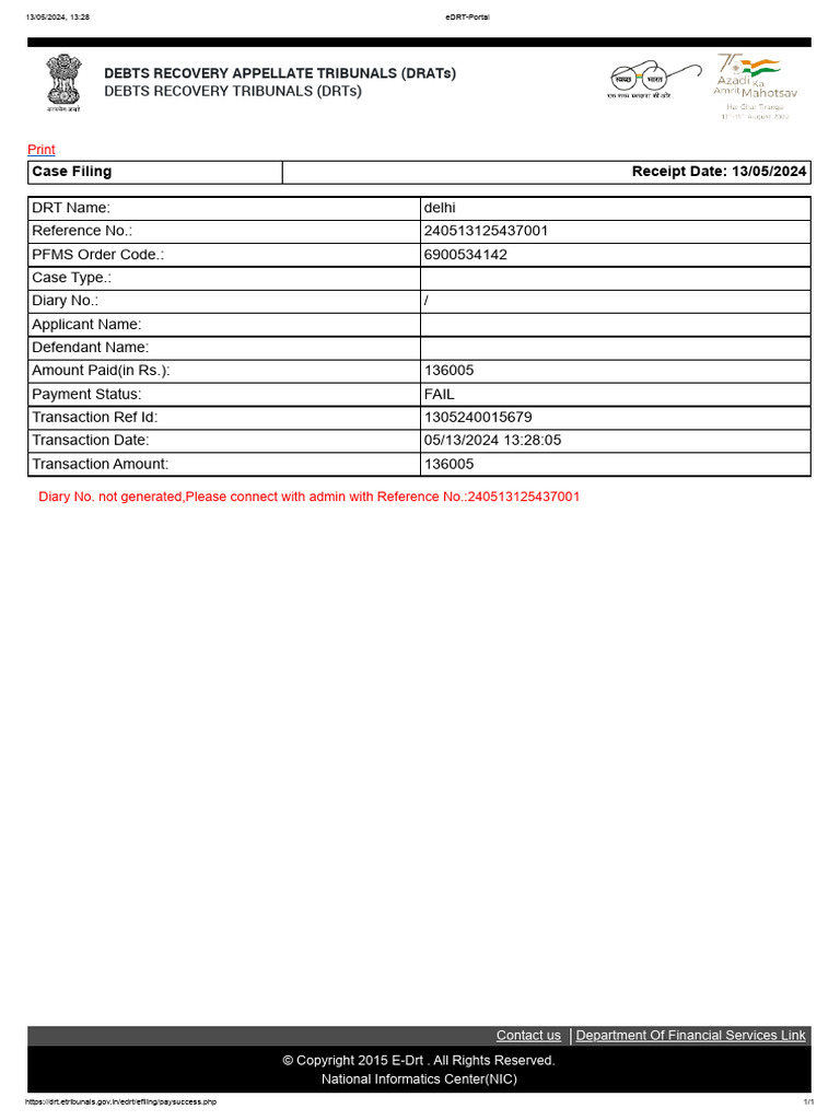 eDRT Portal | PDF
