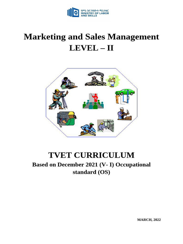 Marketing & Sales Management Level II | PDF | Educational Assessment ...