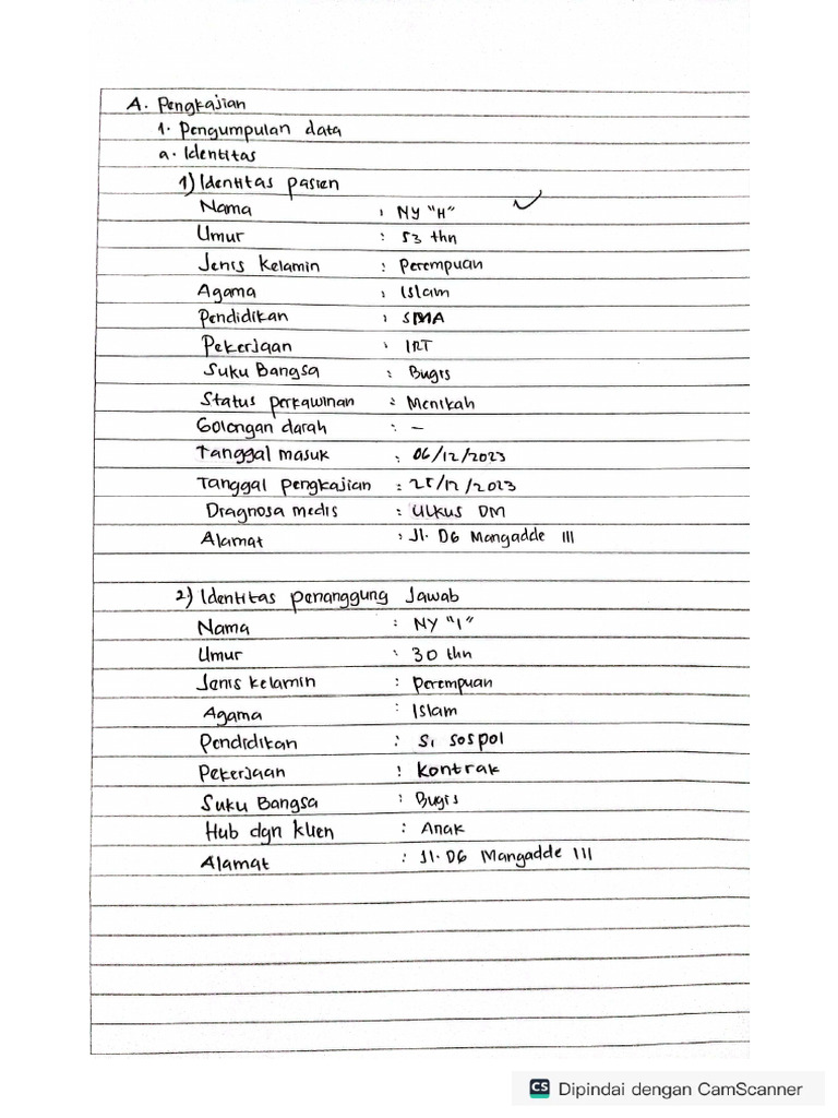 Resume Askep ULKUS DM KLINIK | PDF