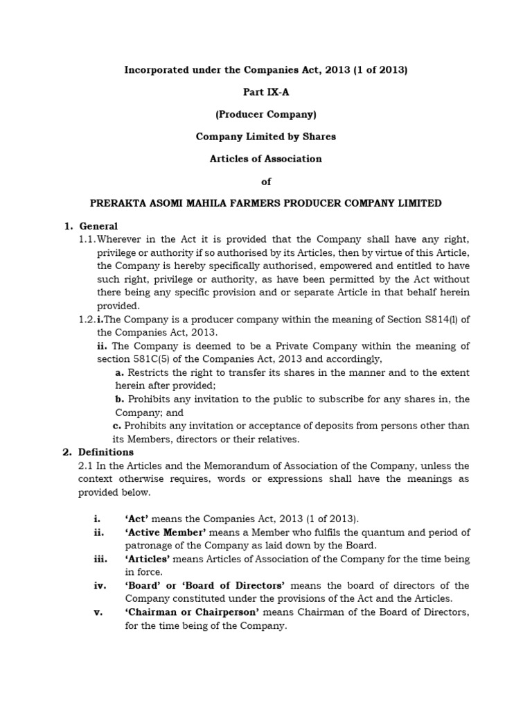 AOA Final_compressed | PDF | Quorum | Proxy Voting