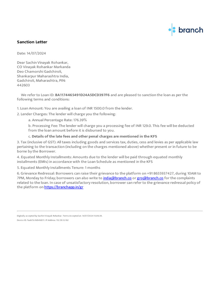 sanction_letter | PDF