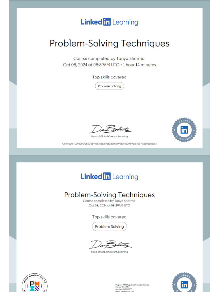 Problem Solving Techniques | PDF