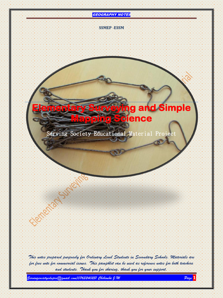 Surveying Notes Low Level | PDF | Surveying | Geodesy