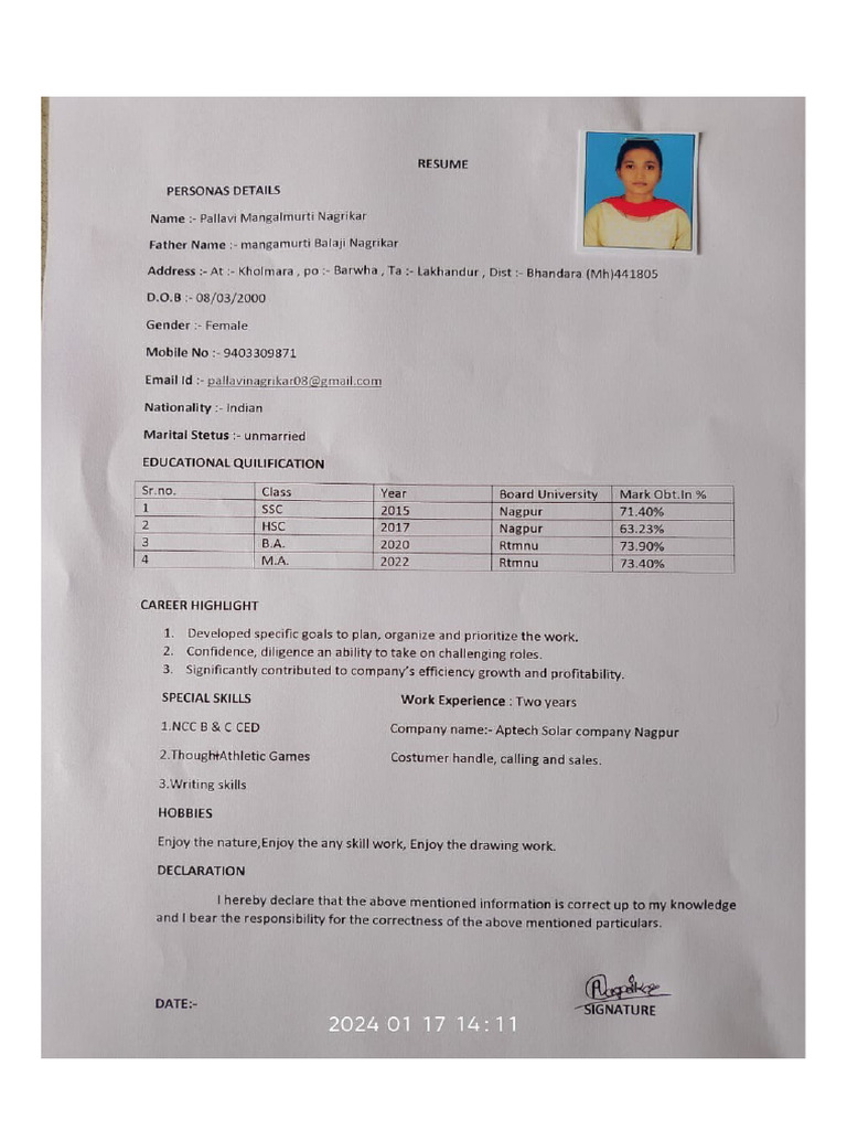 Pallavi Nagrikar | PDF