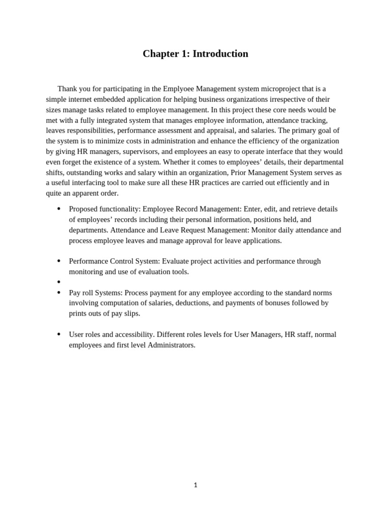 Employee Management System Overview | PDF | Payroll | Databases