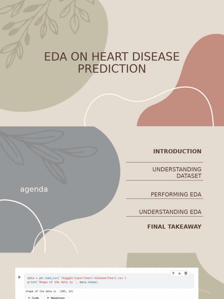 Eda On Heart Disease Prediction | PDF