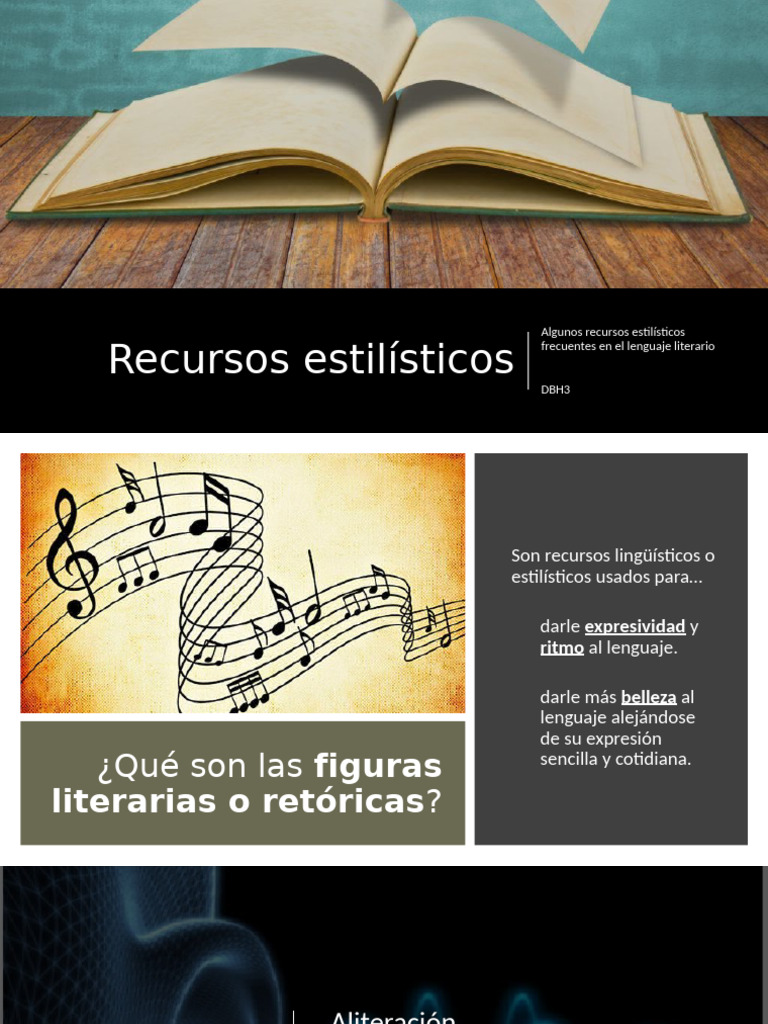 Recursos Estilísticos 2023-24 | PDF | Lingüística | Gramática