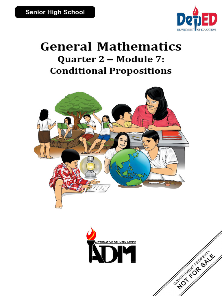 Grade 11 Conditional Propositions Module | PDF | Learning | Proposition