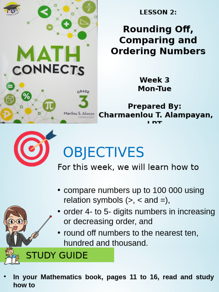 M3 W2 Rounding Off, Comparing and Ordering NUmbers | PDF | Mathematics