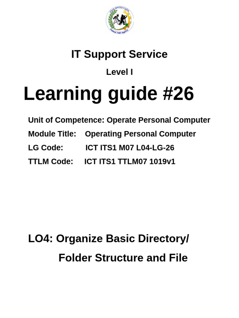 LG-26 | PDF | Directory (Computing) | Computer File