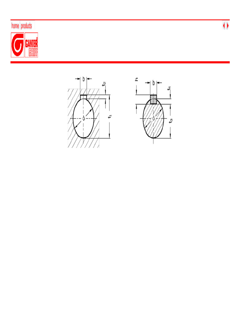 DIN 6885/2 Keyway Dimensions Guide | PDF