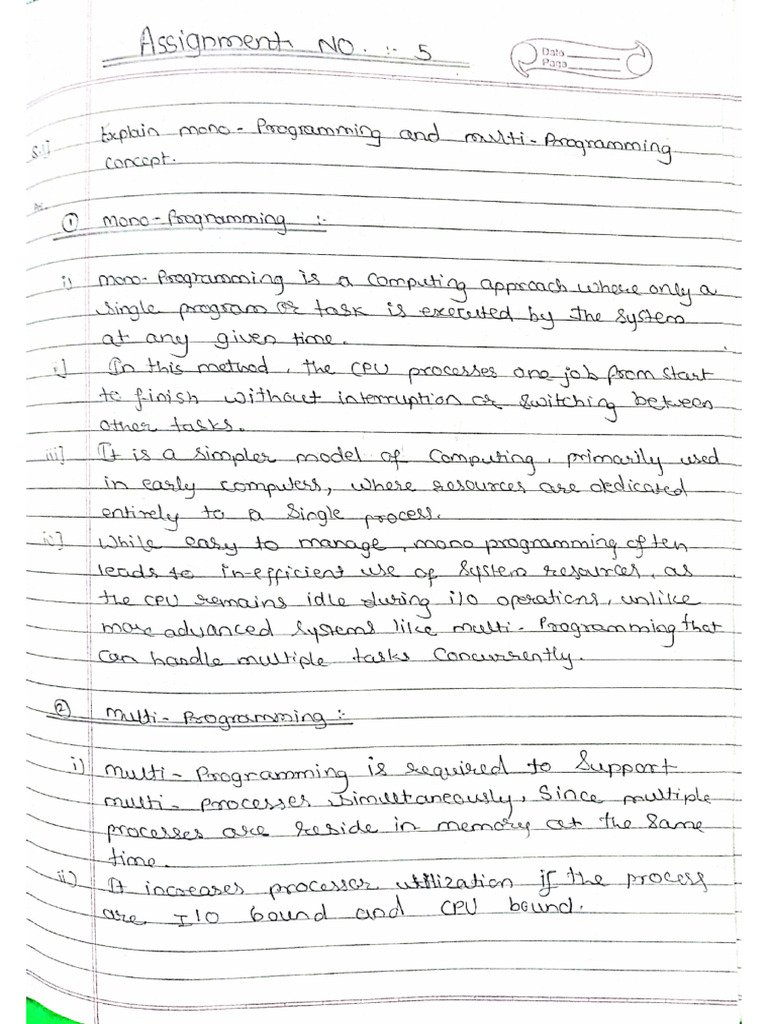 OSY ASSIGNMENT 5 | PDF