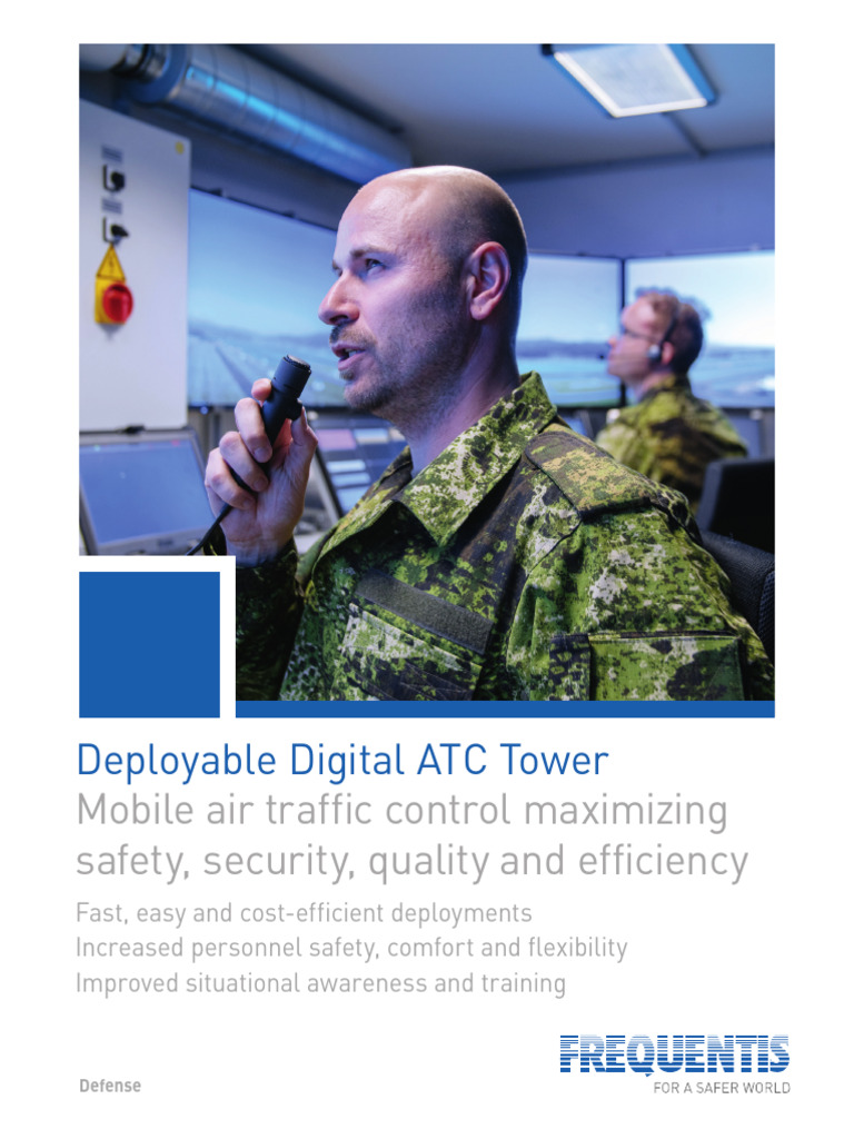 Deployable Tower Solution-Brief DEF Frequentis US | PDF | Air Traffic Control | Simulation