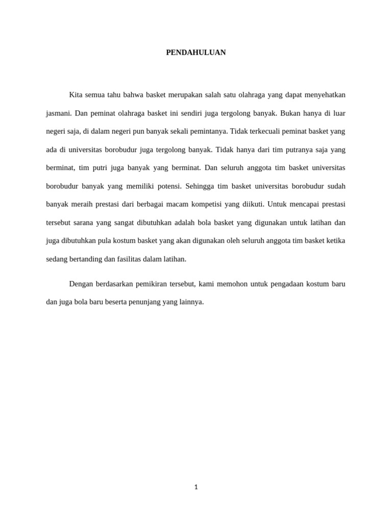 Proposal Basket | PDF