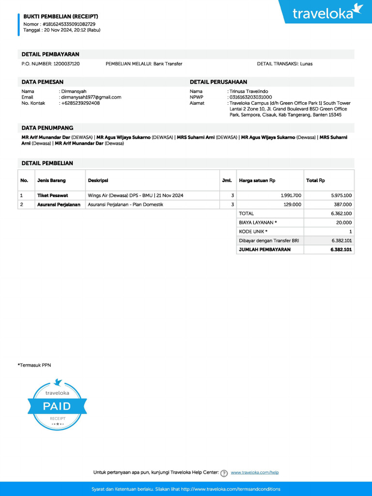 Receipt (1) 3 Org1 | PDF