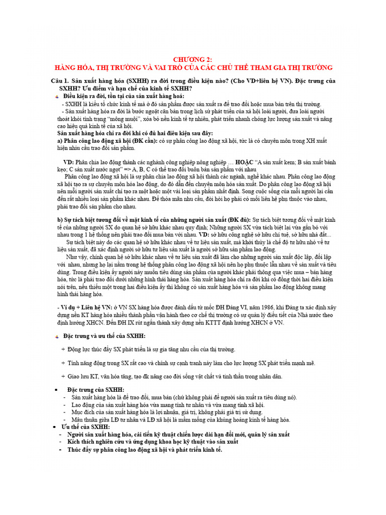 De Cuong Tu Soan Kinh Te Chinh Tri Mac Lenin Truong Dai Hoc Kien Giang 97391 | PDF