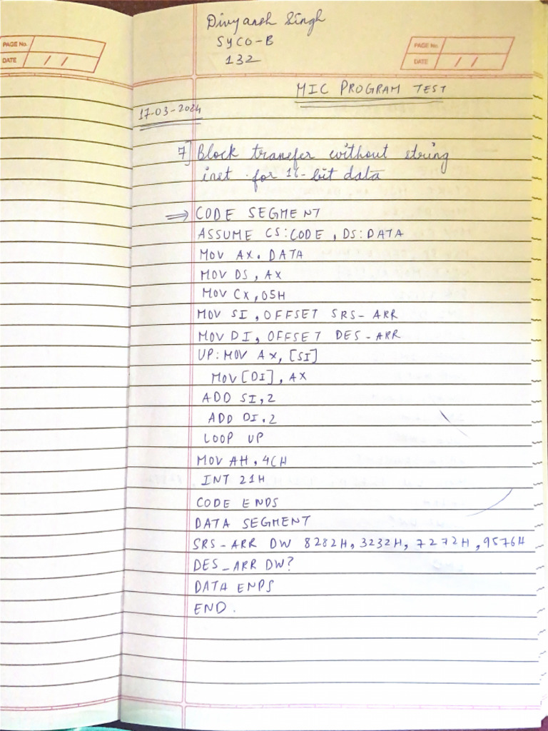 Mic 132 Divyansh | PDF