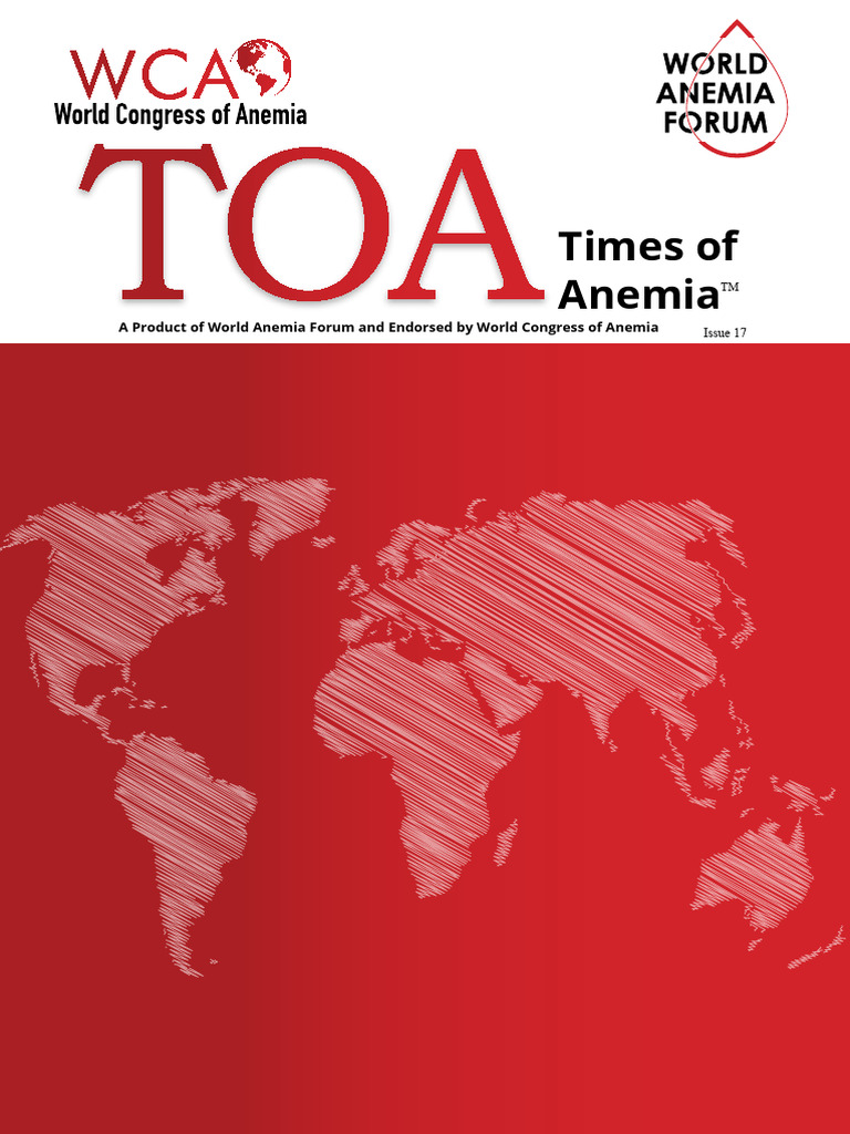 Times of Anemia - Issue 17 - v1 | PDF | Anemia | Medical Specialties