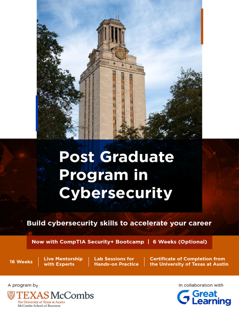 PG Program Cyber Security Course | PDF | Security | Computer Security