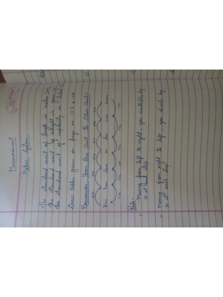 Class 5, Measurement, Ex 9A and B | PDF