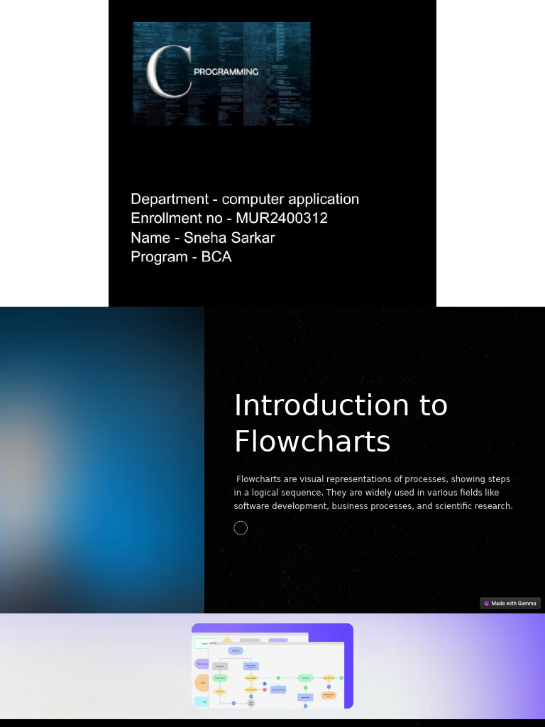 Introduction To Flowcharts | PDF | Computing