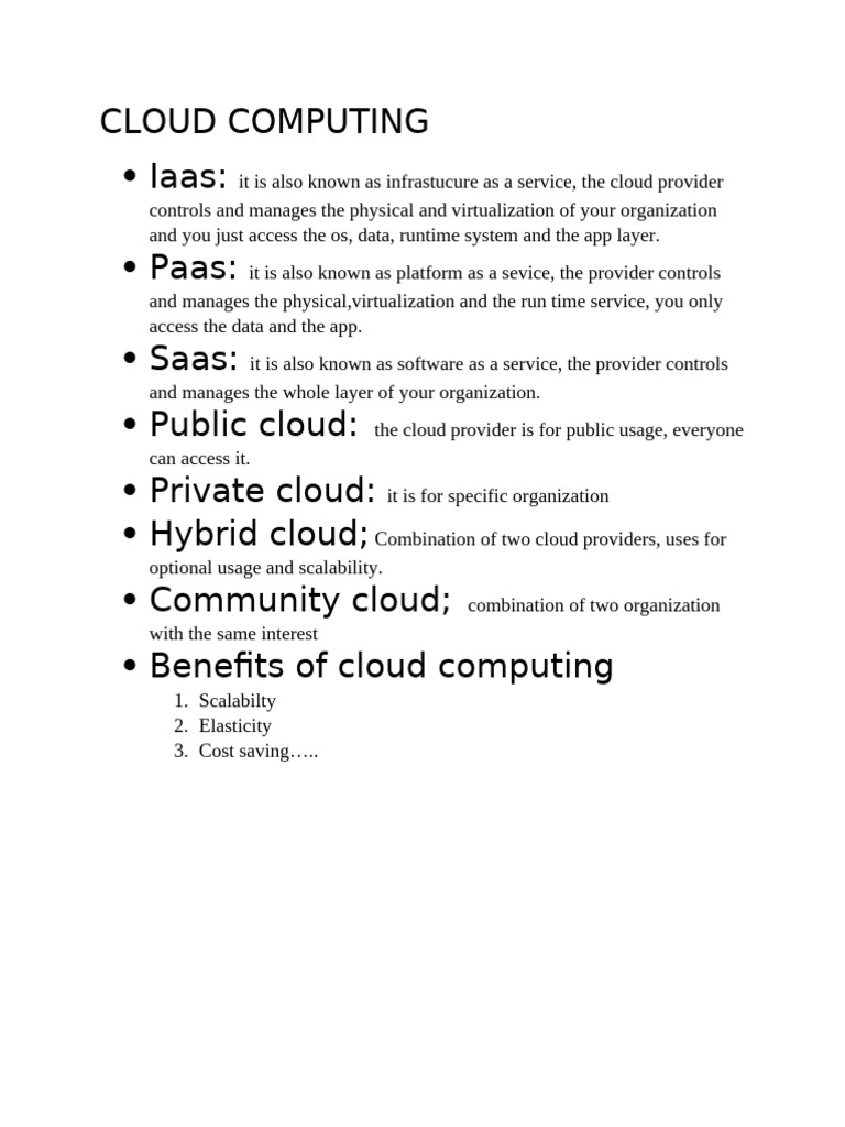 Cloud Computing Pdf