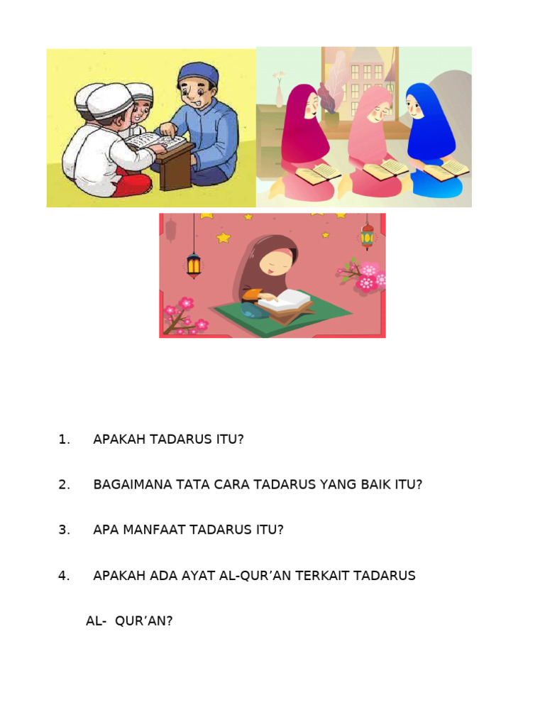 Panduan Tadarus Al-Qur'an | PDF