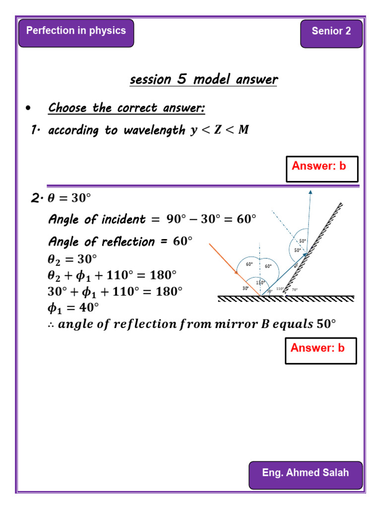 session 5 model answer | PDF
