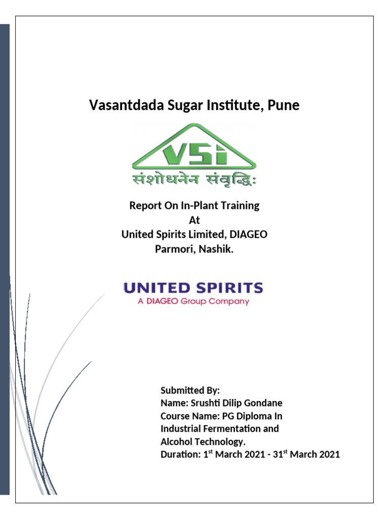 Report USL | PDF | Brewing | Yeast