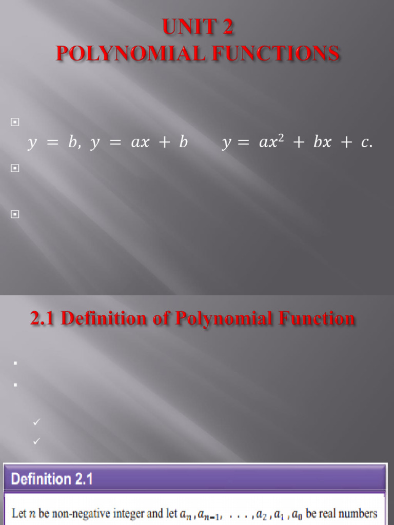 Maths 10th - Unit 2 | PDF
