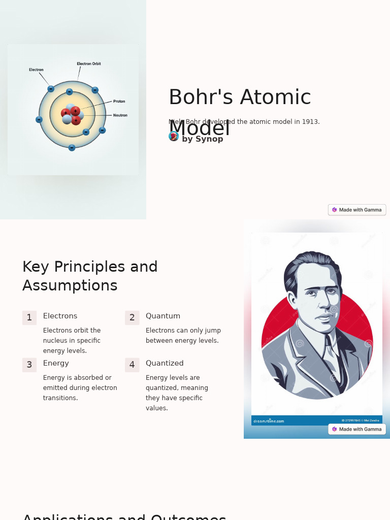 Bohr's Atomic Model Explained | PDF
