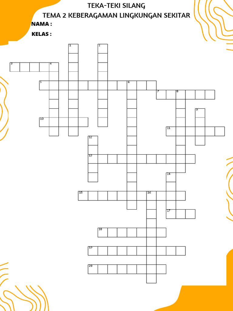 TTS TEMA 2 KEBERAGAMAN LINGKUNGAN SEKITAR | PDF