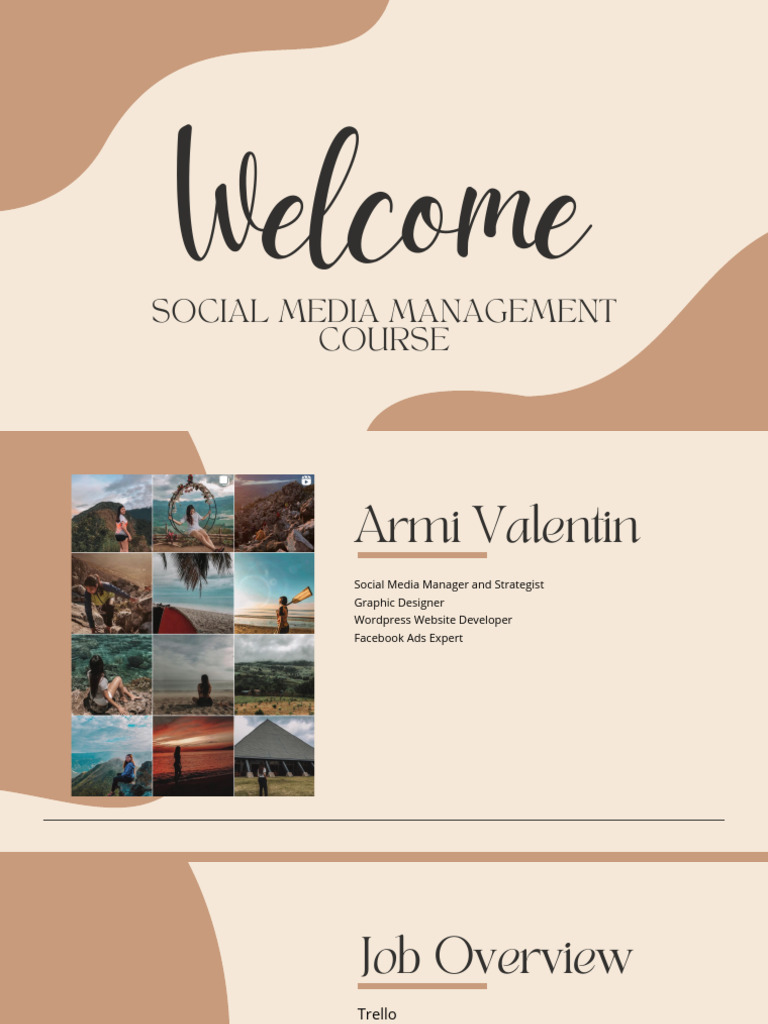 Smm Presentation Copy | PDF | Facebook | Web 2.0