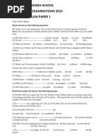 2024 Grade - 7 - Social - Sciences - Paper - 2 - Midyear - Exam | PDF ...