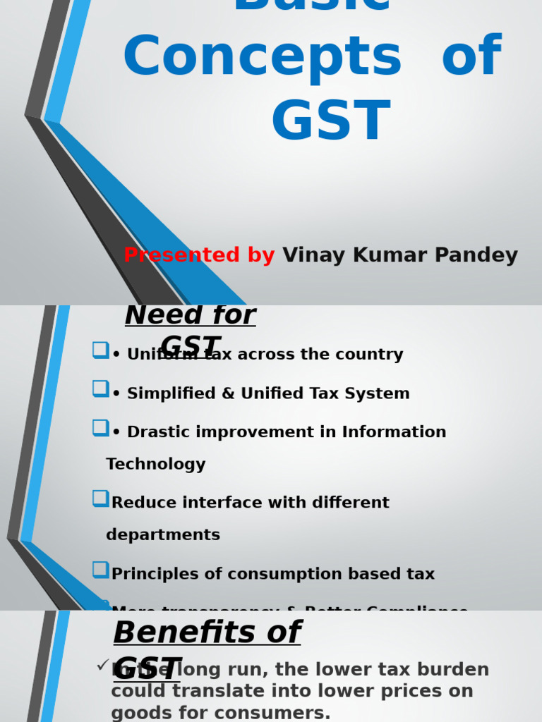 gst ppt | PDF