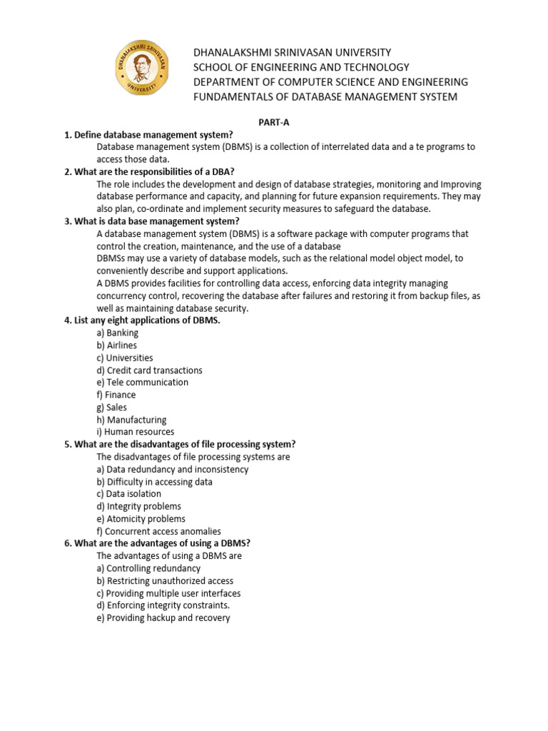Fundamentals of Database Management Systems | PDF | Databases ...