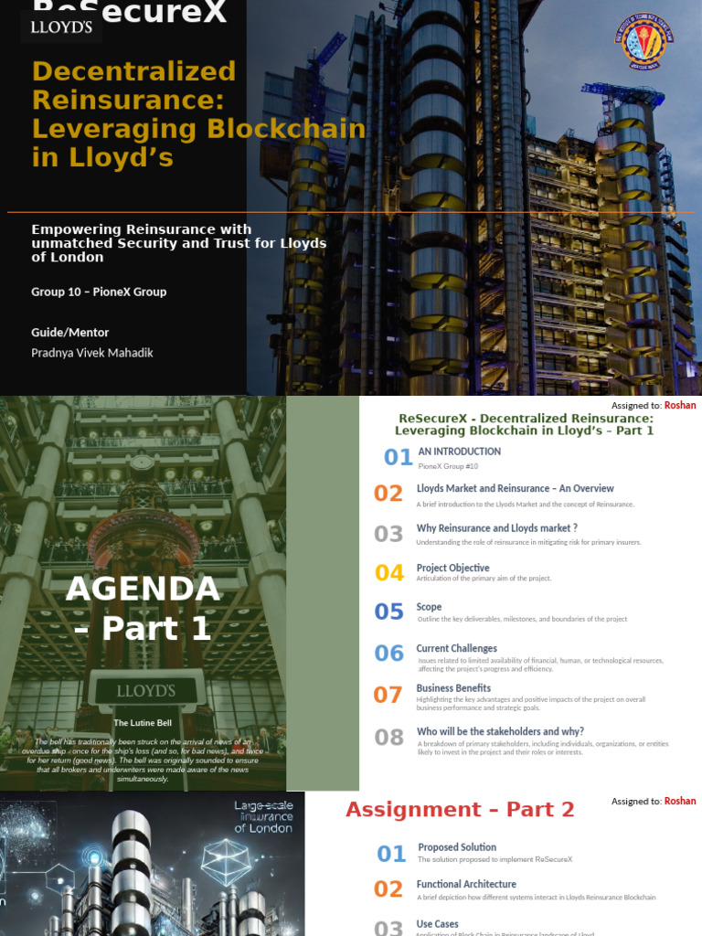 Group 10 - Reinsurance in Llyods Market v3 (1) | PDF | Reinsurance ...