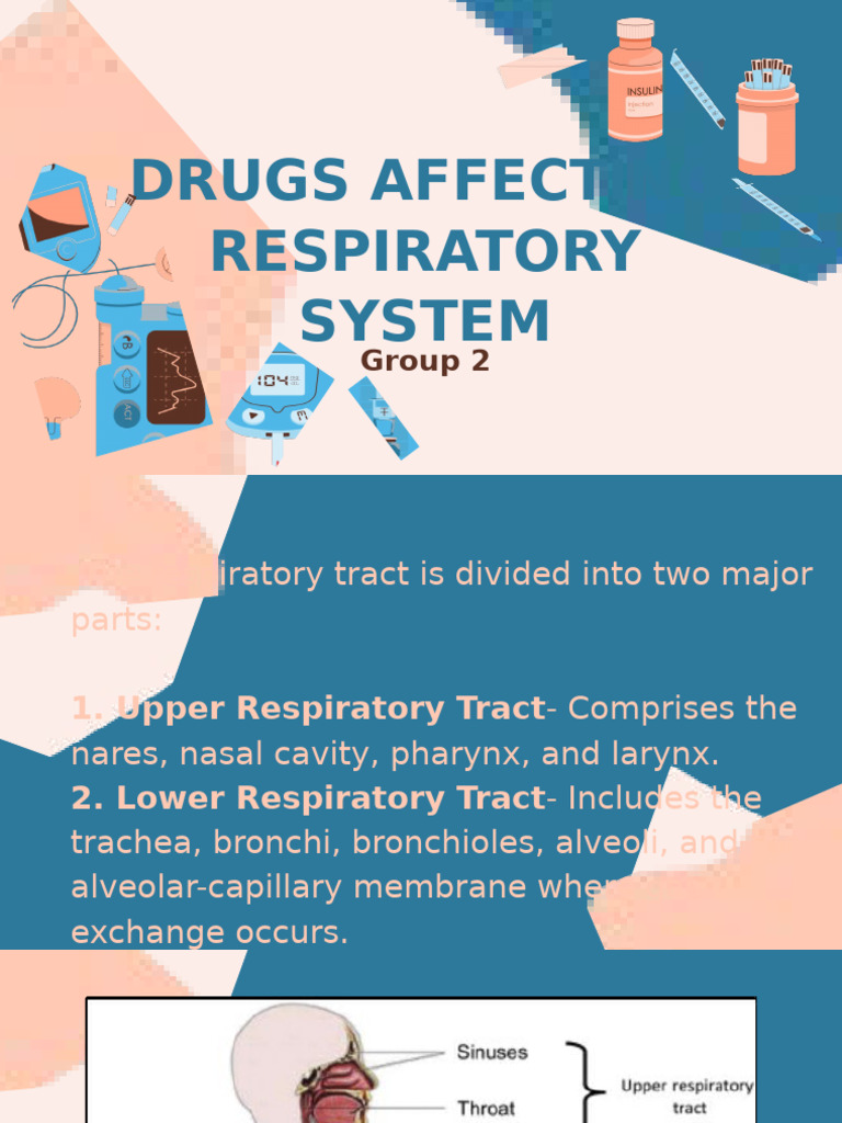 Drugs for Respiratory System Disorders | PDF | Asthma | Chronic ...