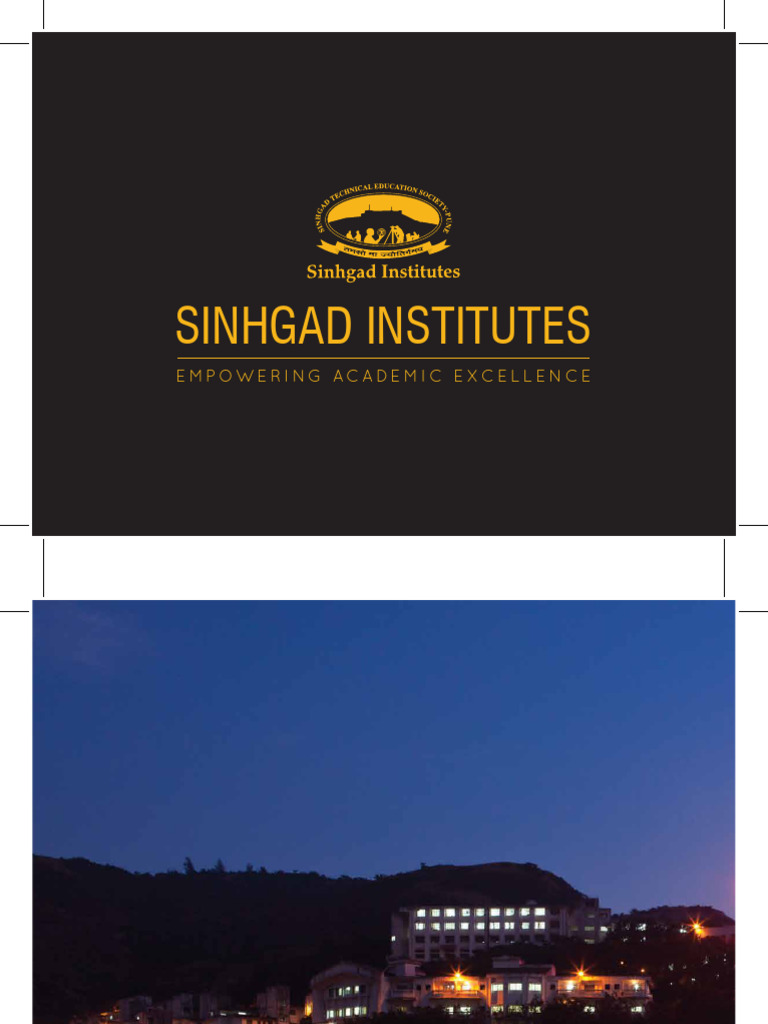 Sinhgad Institutes: Empowering Academic Excellence | PDF | Mentorship ...