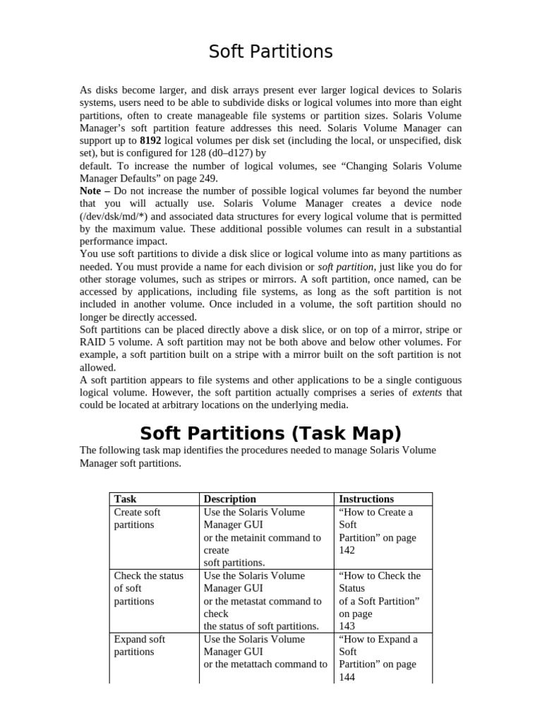 Soft Partitions | PDF | File System | Hard Disk Drive