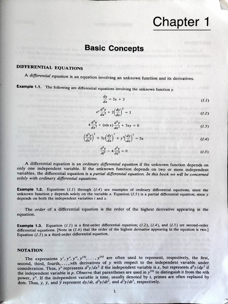 Differential Equation | PDF | Equations | Boundary Value Problem